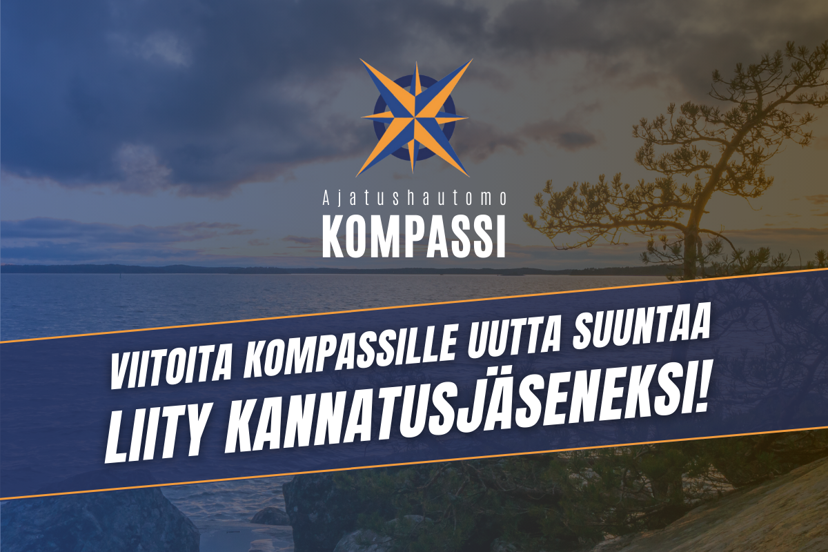 Viitoita Kompassille uutta suuntaa – liity kannatusjäseneksi nyt ...
